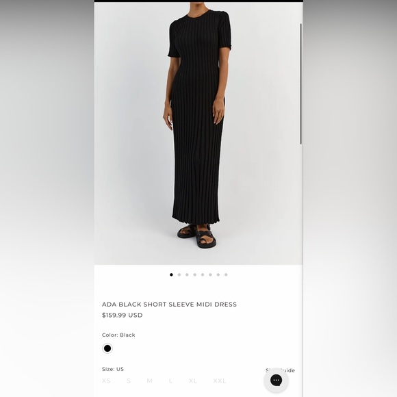 DISSH | Dresses | Dissh Ada Short Sleeve Midi Dress | Poshmark